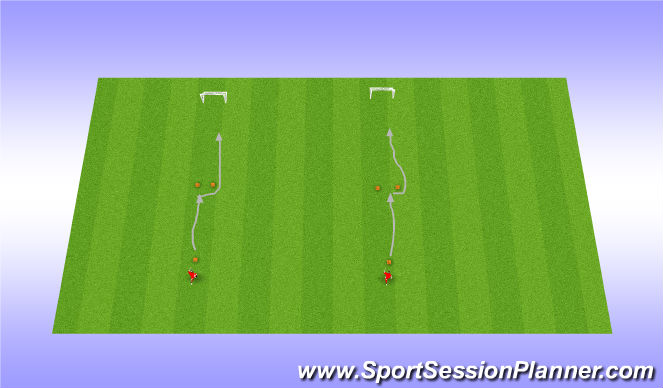 Football/Soccer: Practice STEP U6 & U7 - Scissors (Technical: Coerver ...