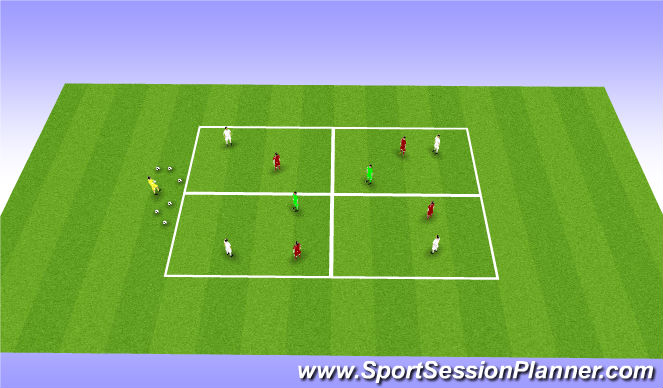 Football/Soccer: Spare man (Functional: Midfielder, Difficult)