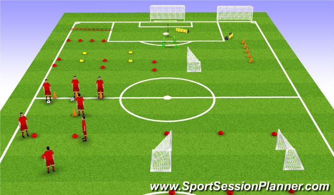 Football/Soccer: 121 (Functional: Midfielder, Academy Sessions)