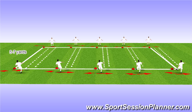 Football/Soccer: Passing and Receiving CY (Technical: Passing & Receiving , Moderate)