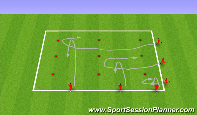Football/Soccer: Footwork Week 10 (Functional: Striker, Beginner)
