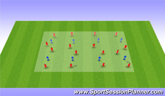 Football/Soccer: Principle Based/Team Training Session (Tactical ...