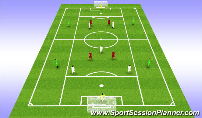 Football/Soccer: Stepping In (Functional: Midfielder, Moderate)