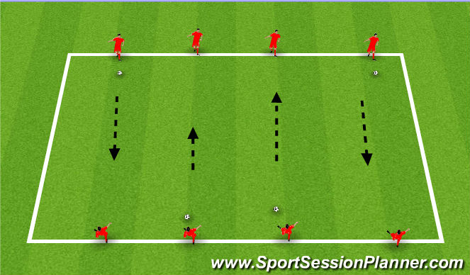 Football/Soccer: Attacking & Possession (Tactical: Attacking principles, Moderate)