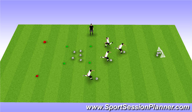 Football/Soccer: U6 Week 4 (Technical: Attacking skills, Beginner)