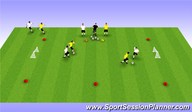Football/Soccer: U6 Week 3 (Technical: Attacking skills, Beginner)