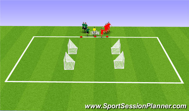 Football/Soccer: Games and Exercises Rec (Small-Sided Games, Beginner)