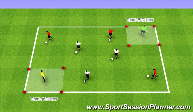 Football/Soccer: Mini Kick - Doctor, Doctor (Technical: Dribbling and ...