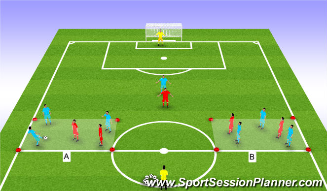 Football/Soccer: YDP_P4_Counter Attacking (Warm-ups, Academy Sessions)