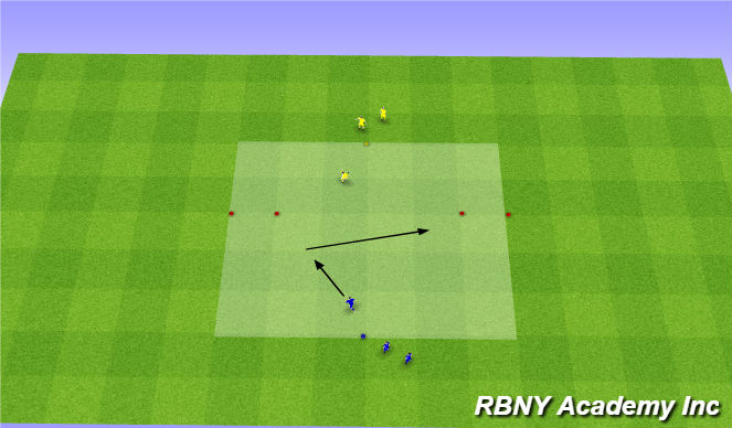 Football/Soccer: 4/1 G10E - Dribbling (Scissors) (Technical: Dribbling ...