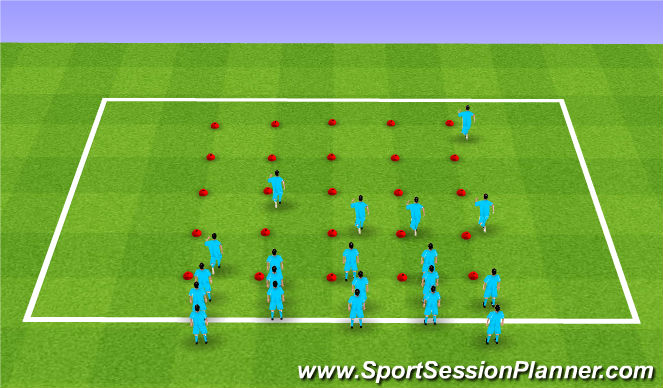 Football/Soccer: Movement and support angles to move the ball through ...