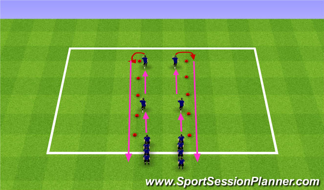 Football/Soccer: Pre Match warm up Posh Res (Warm-ups, Moderate)
