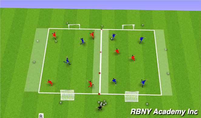 Football/Soccer: United Passing Combination (Tactical: Combination play ...