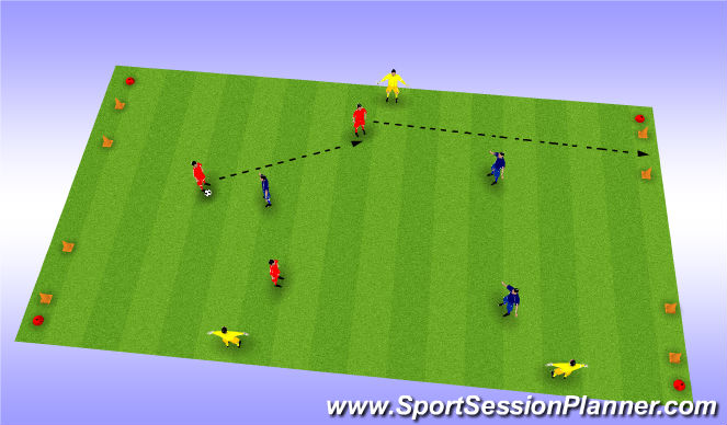 Football/Soccer: U10 Boys B2 S5 Passing (Technical: Passing & Receiving ...