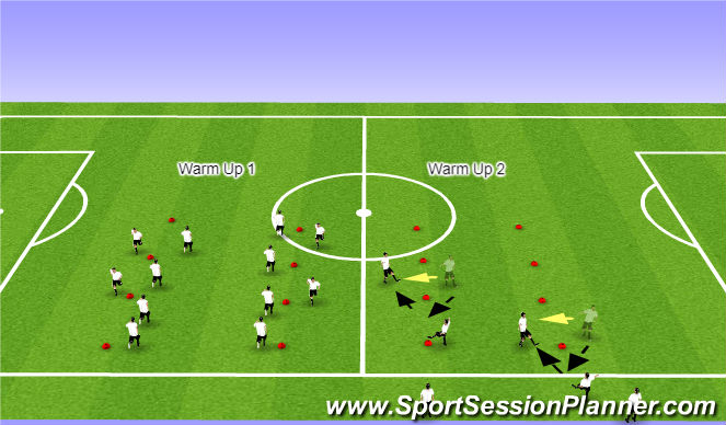Football/Soccer: ACSC Women -Switching point of attack 2 (Tactical ...