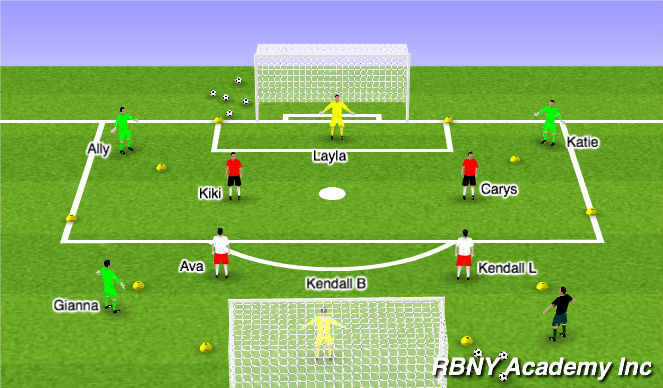 Football/Soccer: Driven Shot (Technical: Shooting, Academy Sessions)