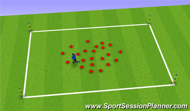 Football/Soccer: Preseason 1 (Technical: Passing & Receiving , Moderate)