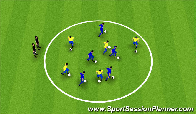 Football/Soccer: Pass & Move (Technical: Passing & Receiving , Beginner)
