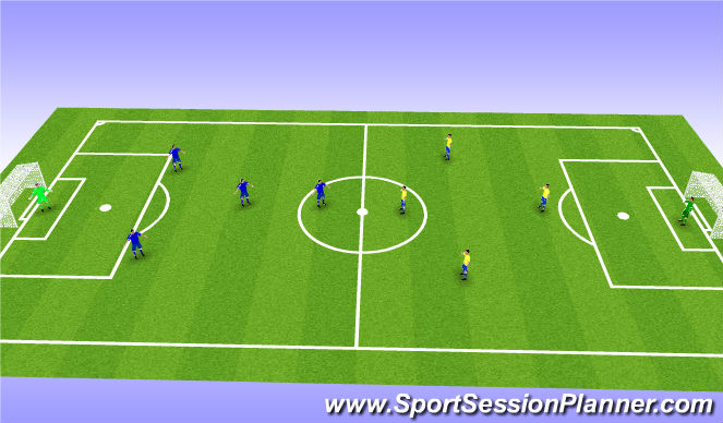 Football/Soccer: Pass & Move (Technical: Passing & Receiving , Beginner)