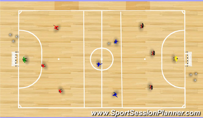 Futsal: First Indoor Winter Session (Tactical: Counter attack, Junior)