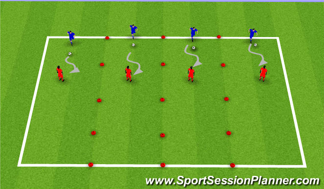 Football/Soccer: Defending U13-U18 Indoor Gym Session (Functional ...