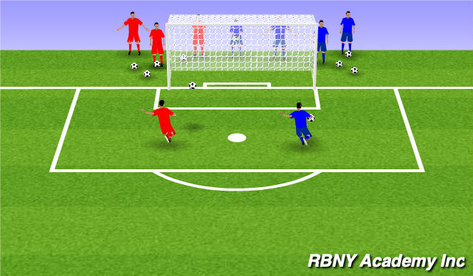 Football/Soccer: Week 8- U9 Boys- Inside Curl Shooting technique ...