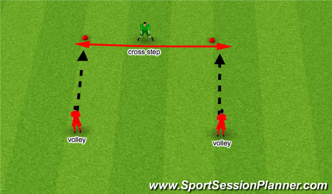 Football/Soccer: PC goalkeeper cut backs/ movement in goal (Goalkeeping ...