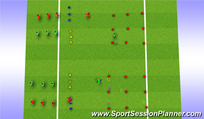 Football/Soccer: Academy Session Week 5 (Shooting Possession SAQ) (Tactical: Attacking ...