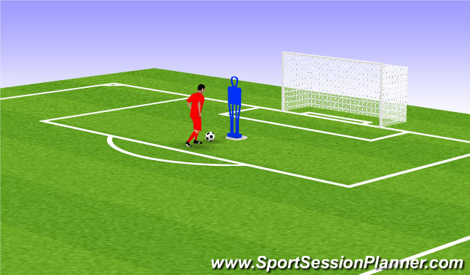 Football/Soccer: Dribble technique (Personal Training) (Technical ...