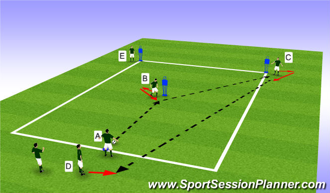 Football/Soccer: Y Passing Practice (Technical: Passing & Receiving ...