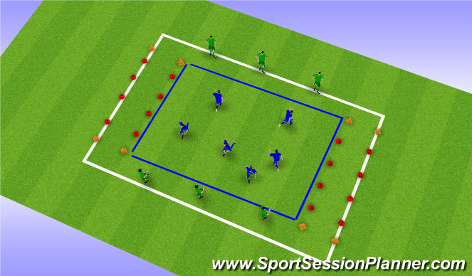 Football/Soccer: Mini training 8 mrt (Warm-ups, Beginner)