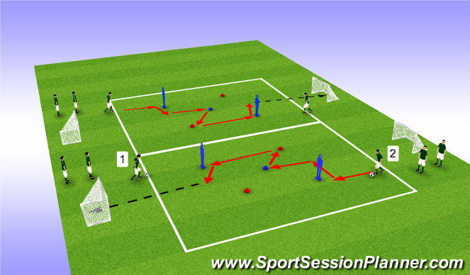 Football/Soccer: Creative Player (Technical: Attacking skills, Moderate)