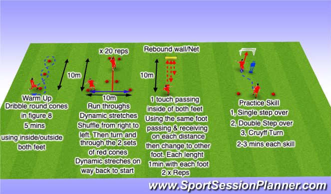 Football/Soccer: Isolation 30min work out 01 (Physical: Agility, Moderate)
