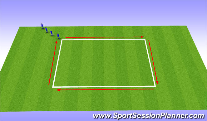 Football/Soccer: Box Fitness (Physical: Endurance, Moderate)