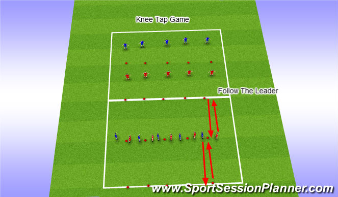 Football/Soccer: Reactive Agility U8-U11 (Physical: Agility, Beginner)