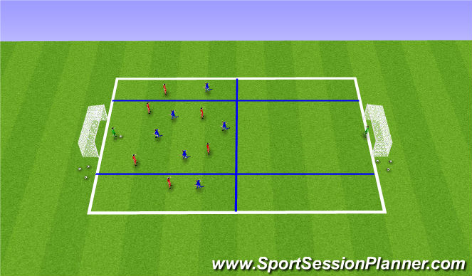 Football/Soccer: High Pressing U8-U11 (Academy: High-block and press ...