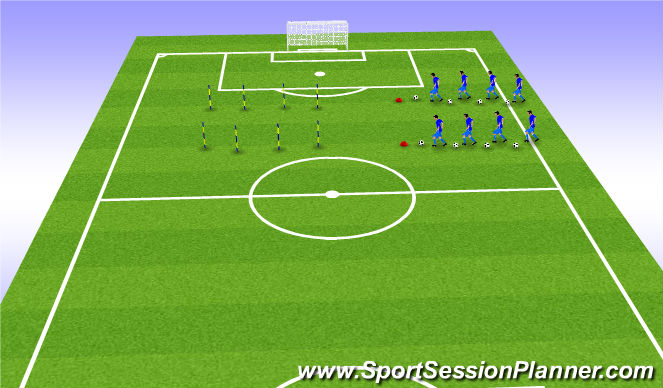 Football/Soccer: Speed/Agility Activity (Warm-ups, Beginner)