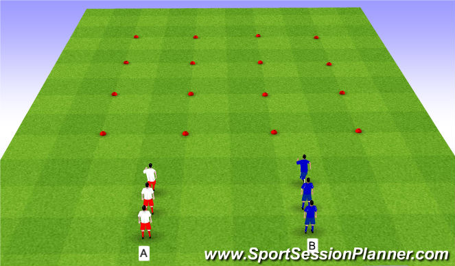 Football/Soccer: U20 Fun Game (Warm-ups, Beginner)