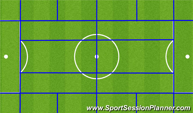 Football/Soccer: Pattern play 1 overlapping full backs (Academy: Fight ...