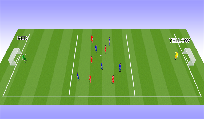 Football/Soccer: Quick Transitions (Tactical: Counter attack, Moderate)
