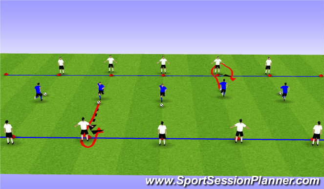 Football/Soccer: Passing & Receiving (Technical: Passing & Receiving , Moderate)
