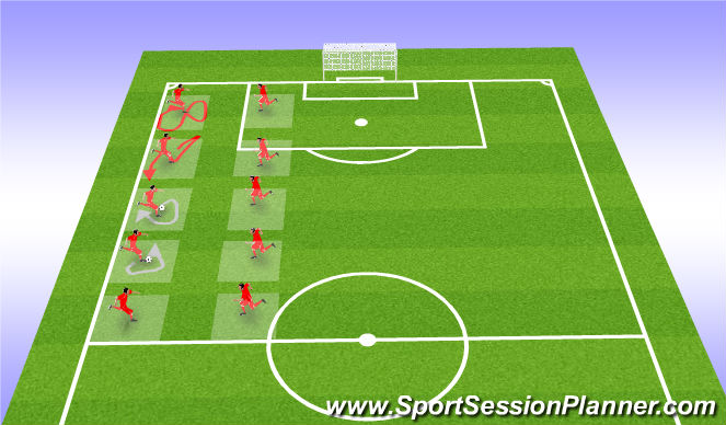 Football/Soccer: RTP - Session 1 (CoViD-19 (Social Distancing), Beginner)