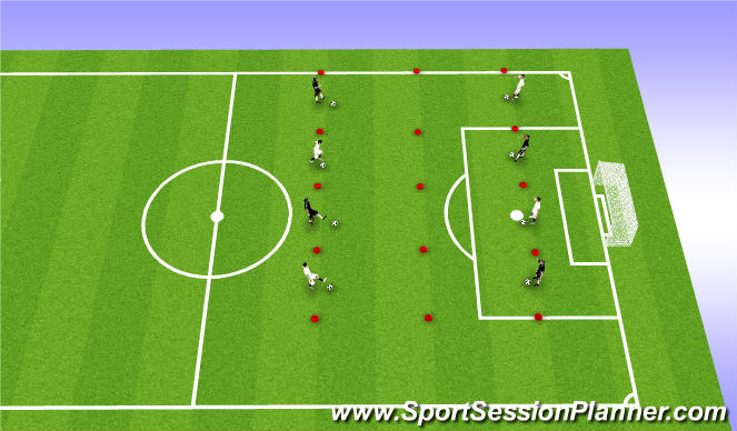 Football/Soccer: Passing and Switching Play .1 (Tactical: Switching play, Moderate)