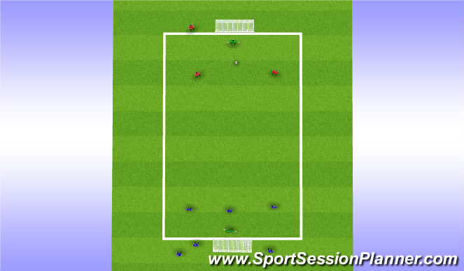 Football/Soccer: T2 WV 2 U9 (Academy: Attacking transition game, Beginner)