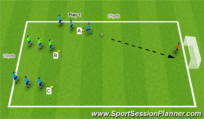 Football/Soccer: Optional Drills U15 pre-season (Academy: Playing ...