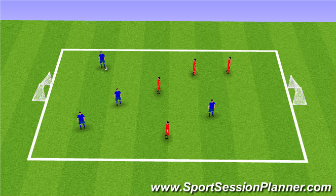 Football/Soccer: Headers and volleys (Tactical: Combination play, Moderate)