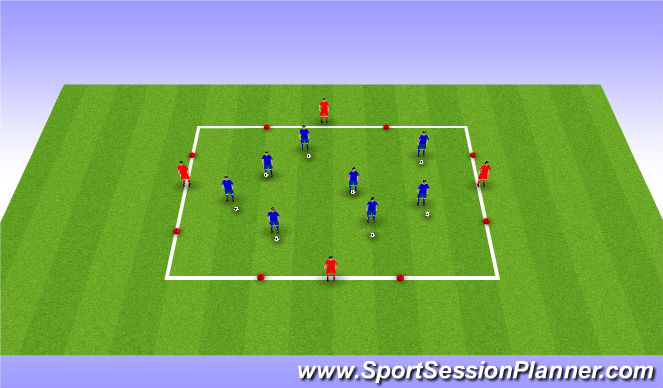 Football/Soccer: Transition (Academy: Attacking transition game ...