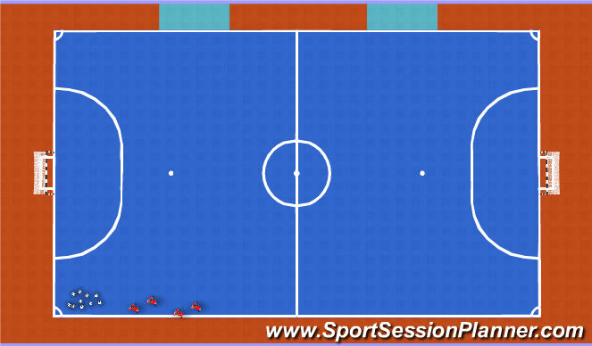 Futsal: Mini Futsal Session 6 (Technical: Ball Control, Beginner)