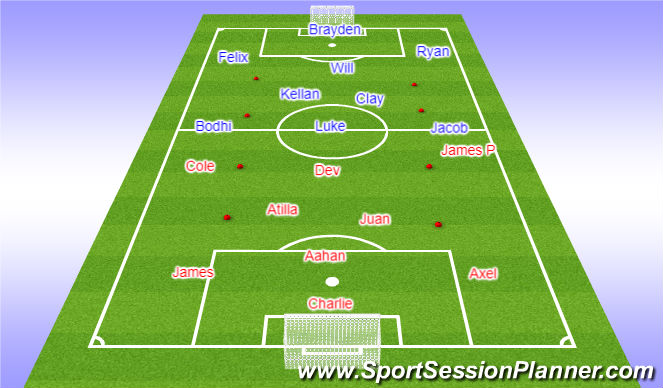 Football/Soccer: Match (Tactical: Full game form, Moderate)
