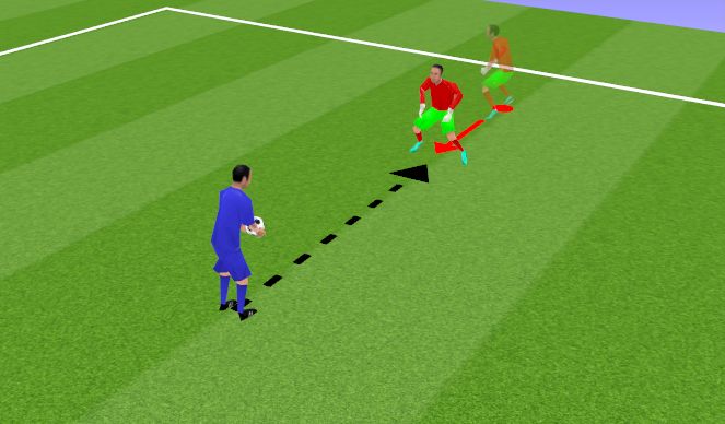 Football/Soccer: Movements (Goalkeeping: Footwork/Handling, Moderate)